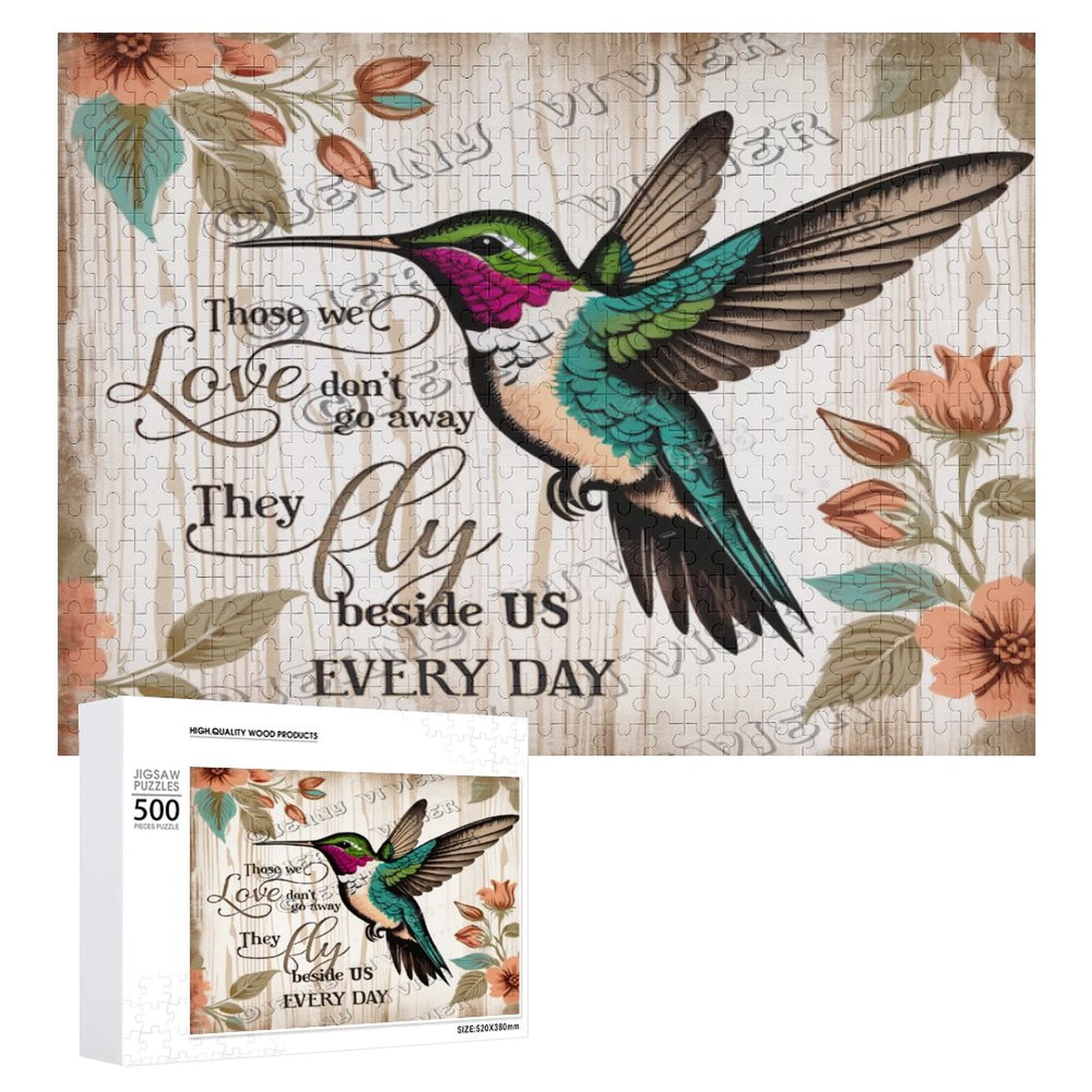 Hummingbird Those We Love Don't Go Away They Fly Beside Us Every Day ...