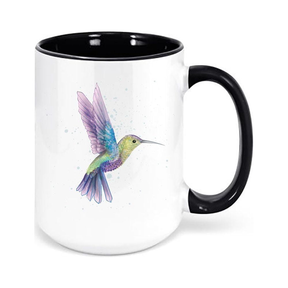 Hummingbird Mug, Watercolor Hummingbird, Hummingbird Lover, Gift For ...