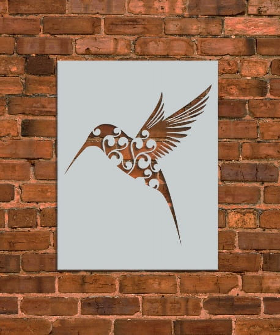 Hummingbird Ornament Stencil - Walmart.com