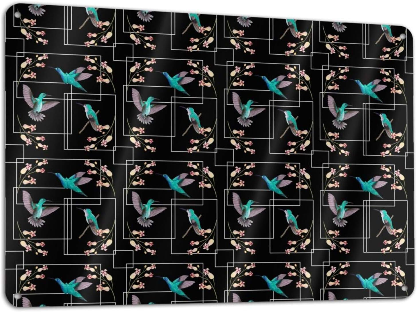 Hummingbird Paradise Tin Signs Wall Decor for Bars,Restaurants,Cafes ...