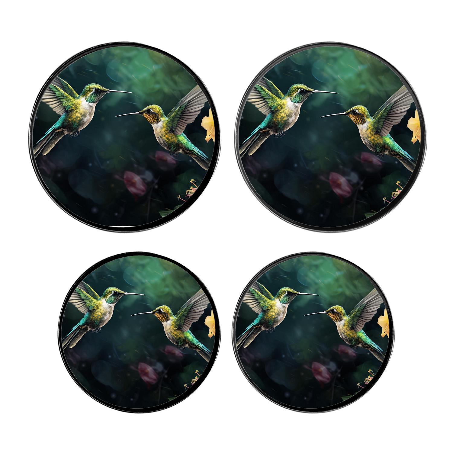 Hummingbird Picks Nectar Exquisite Stove Burner Covers Set,Gas Stove ...