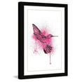 Free Shipping! MARM9068 Hummingbird Pink Framed Giclee Print by Amanda ...
