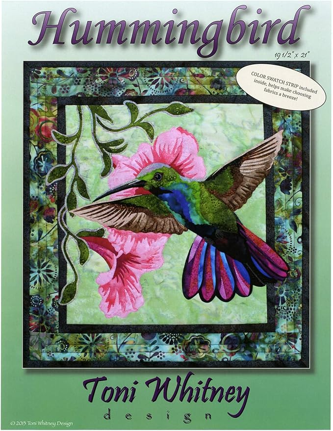 Hummingbird Quilt Pattern by Toni Whitney - Walmart.com