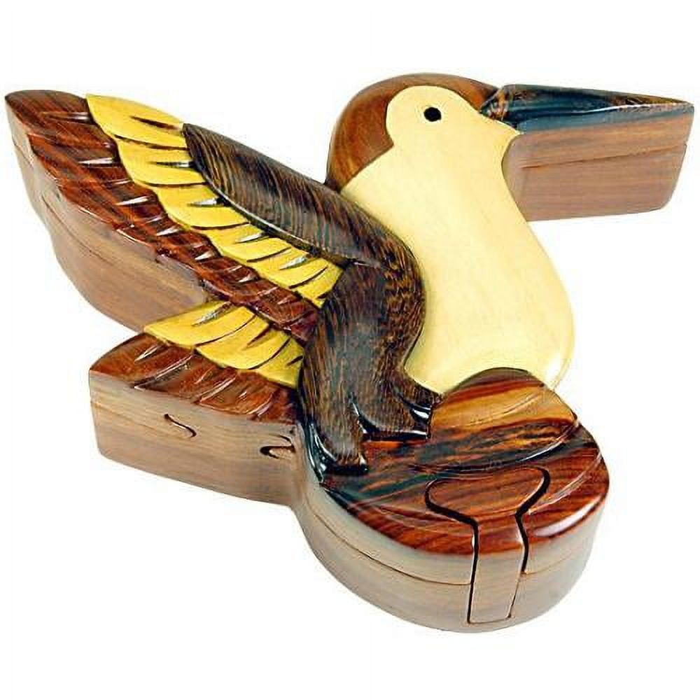 Bee - Secret Wooden Puzzle Box - Walmart.com