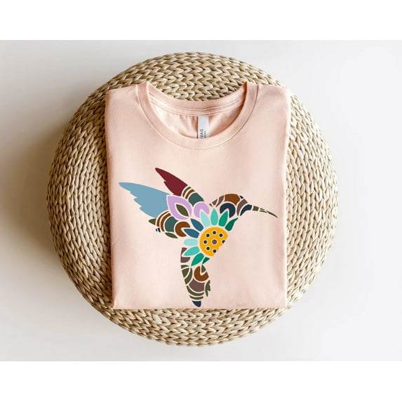 Hummingbird Shirt, Watercolour Birds T-shirt, Nature Tee, Watercolor ...