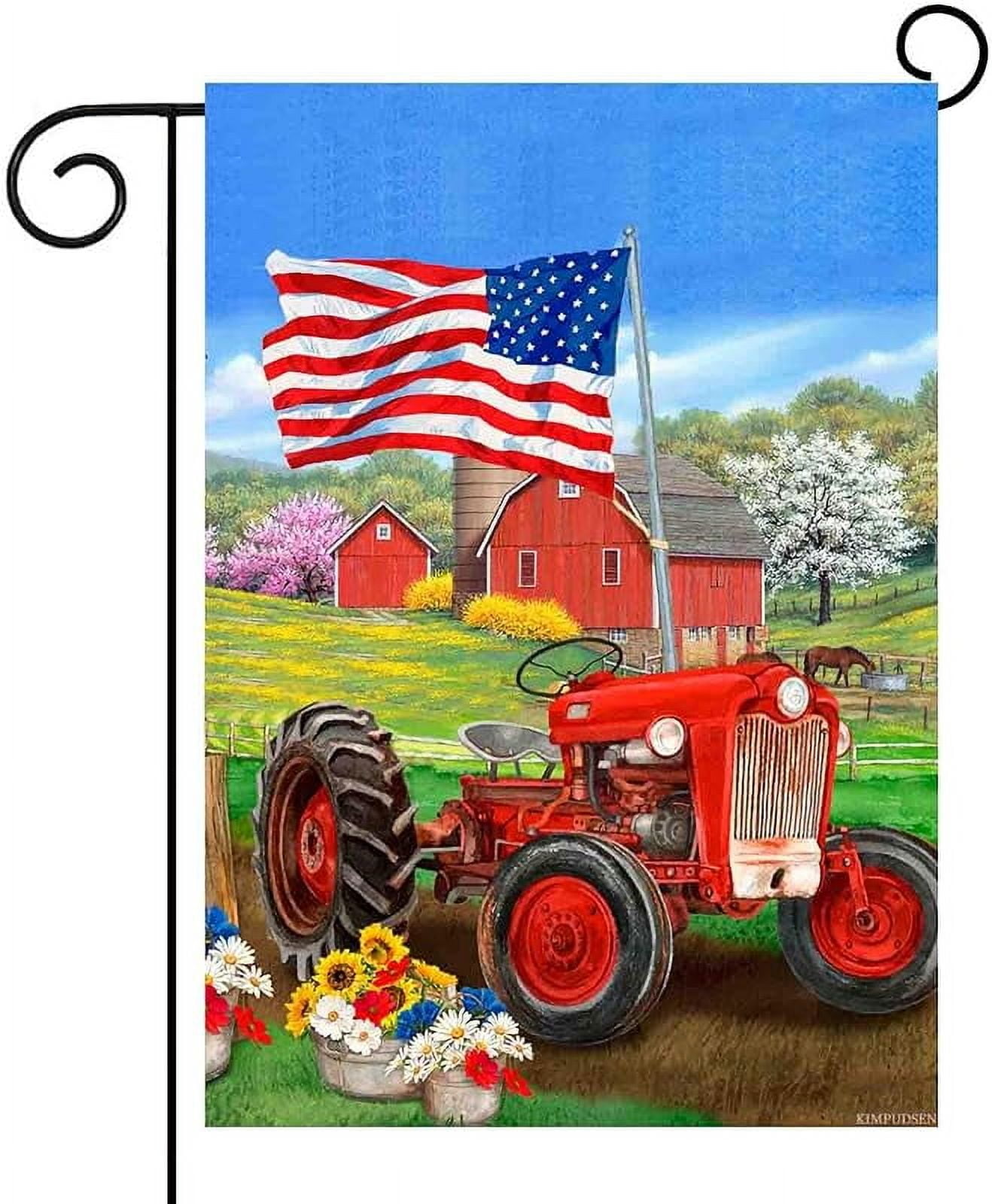 Hummingbird Spring Summer House Flag Birds Floral Garden Flags 28x40 ...