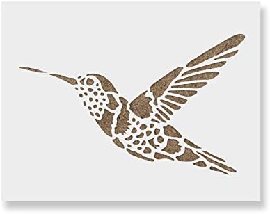 Hummingbird Stencil - Hummingbird, Bird Stencil, Hummingbird Stencils ...