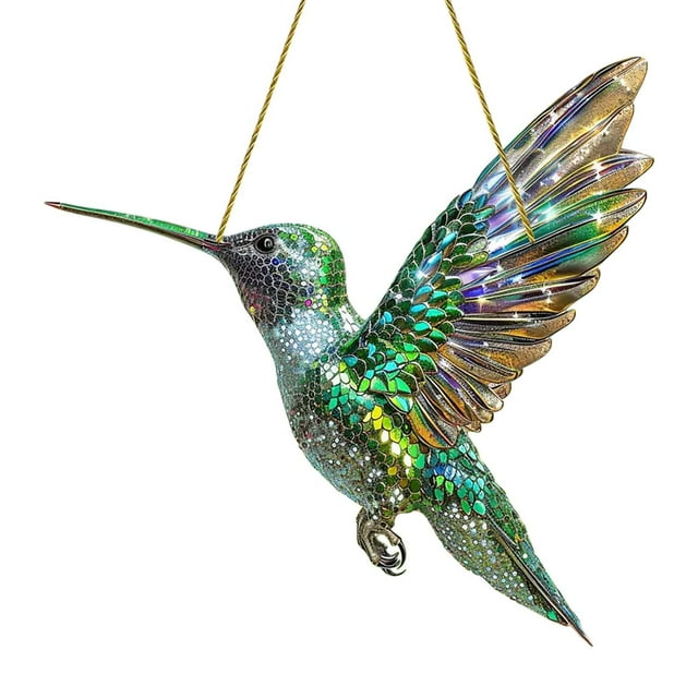 Hummingbird Suncatchers for Windows Hanging Spirit Birds,Acrylic Spirit ...