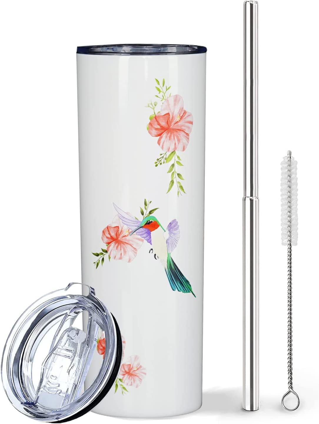 Hummingbird Tumbler - Hummingbird Gifts for Women -Watercolor Tumbler ...