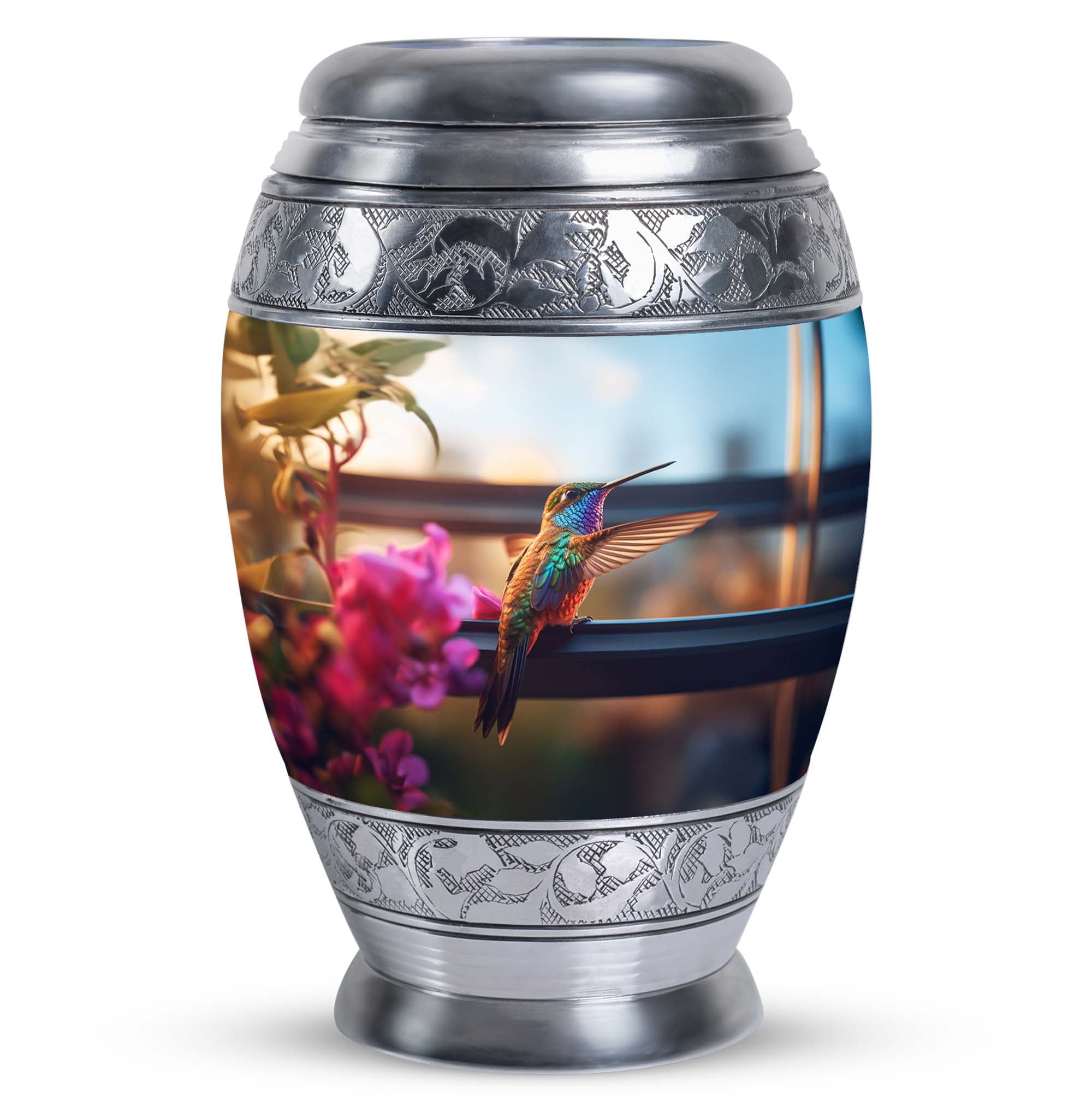 Hummingbird Urn, Small Cremation Urns For Human Ashes, Funeral Urn For ...