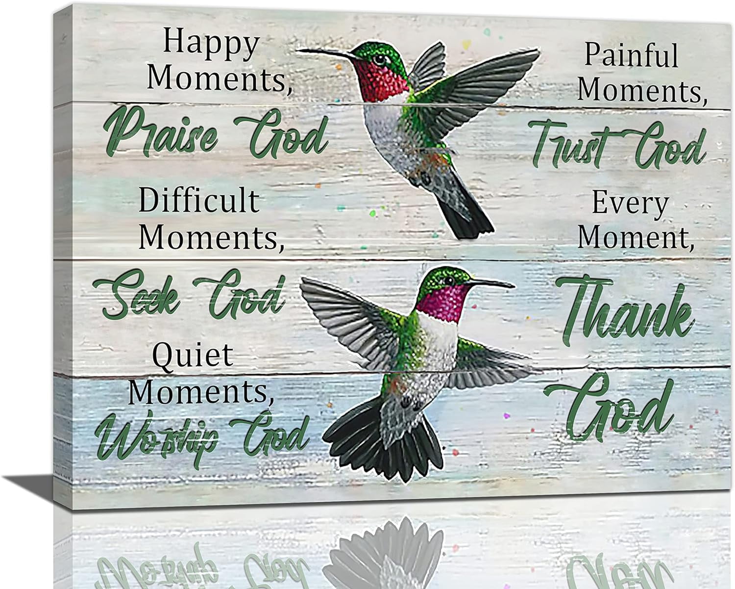 Hummingbird Wall Art Farmhouse Rustic Hummingbird Pictures Wall Decor ...