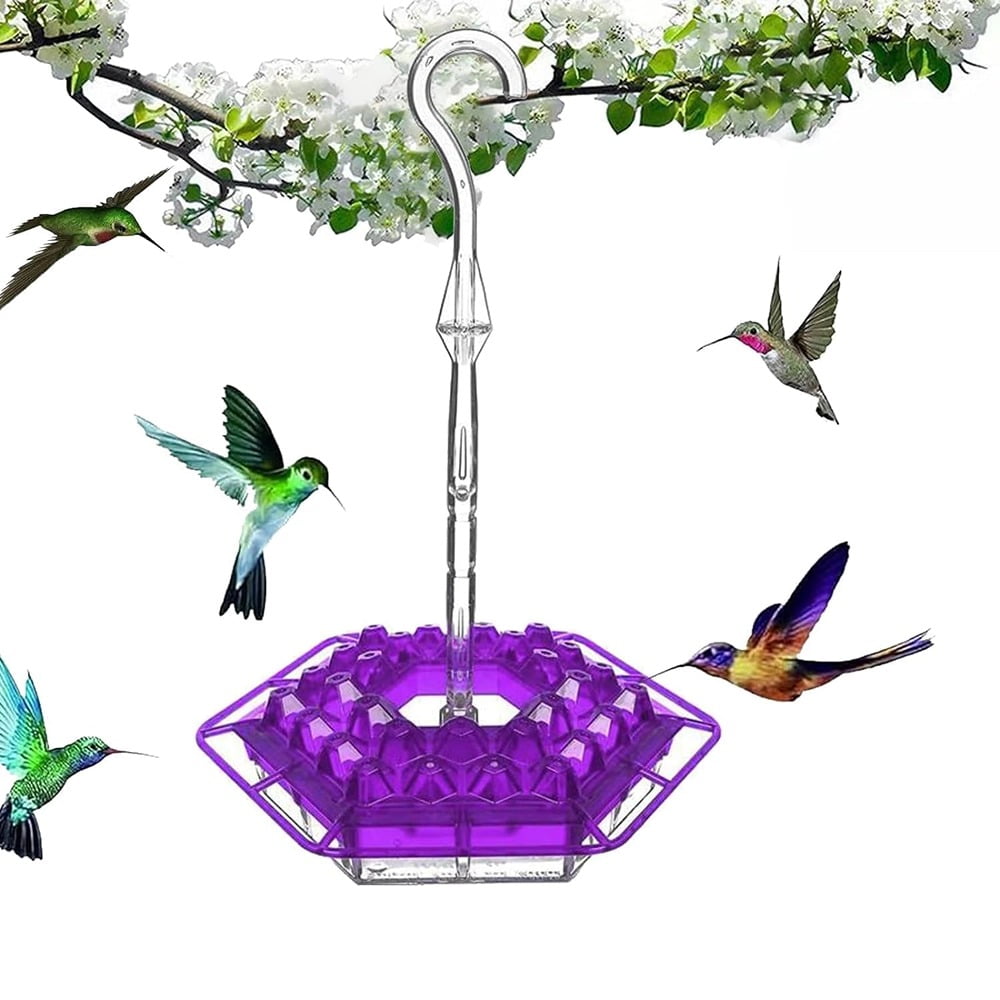 Hummingbird Water Feeder-Charming Wind Chimes Hummingbird Feeding Tubes ...
