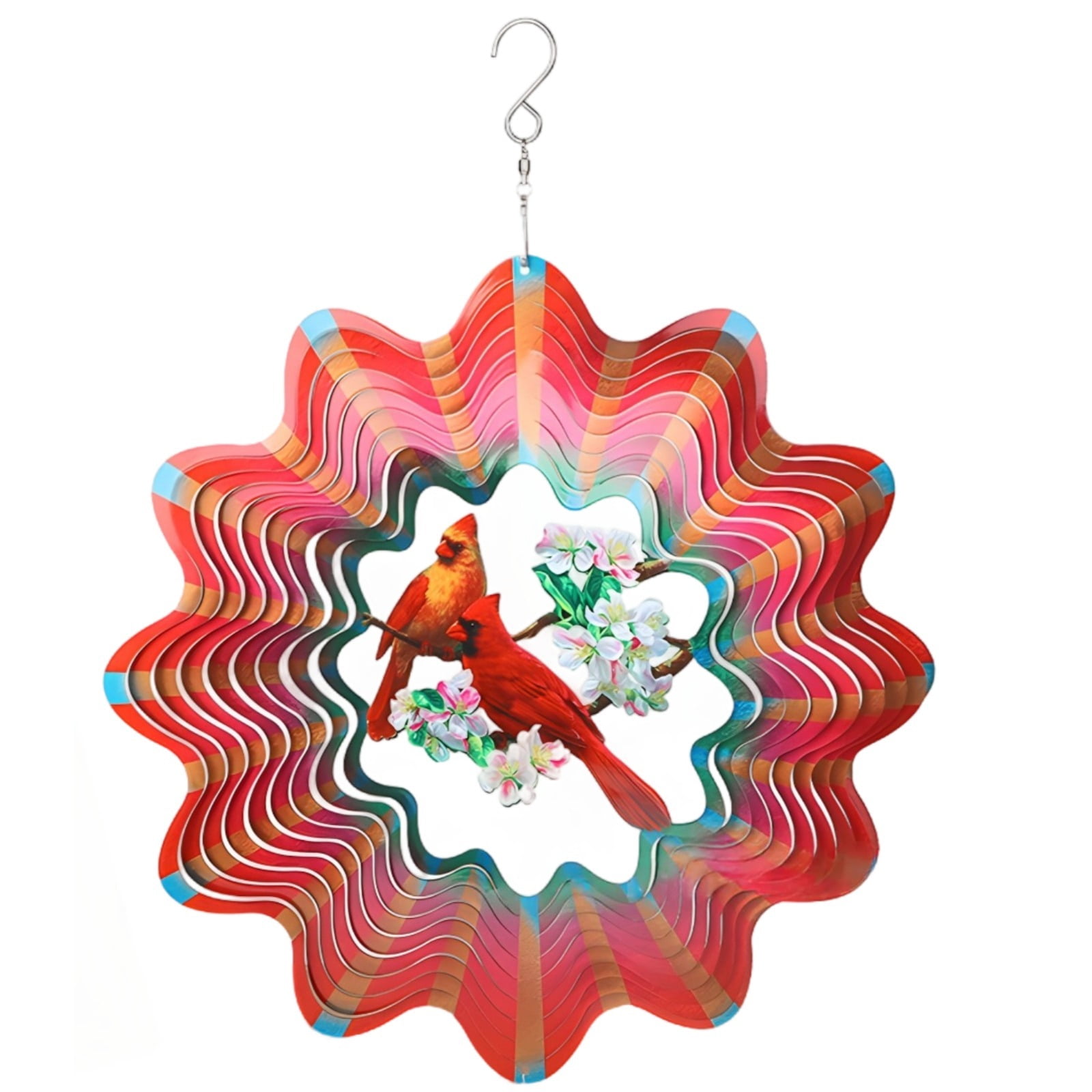 Hummingbird Wind Spinner, Outdoor Yard Spinner, Animated Wind Spinner ...
