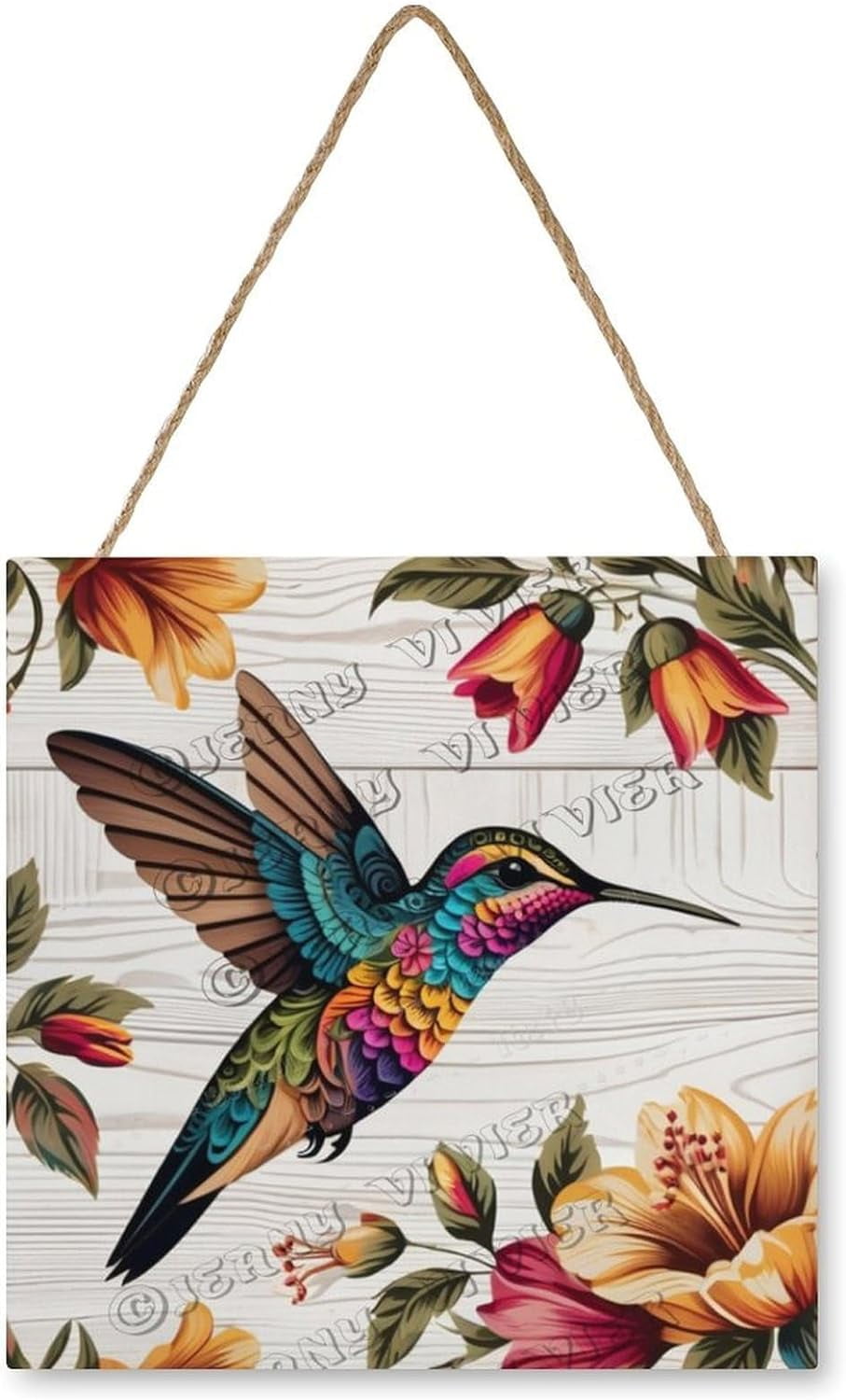 Hummingbird Wooden Sign Hummingbird Sign Hummingbird Hanging Wood ...