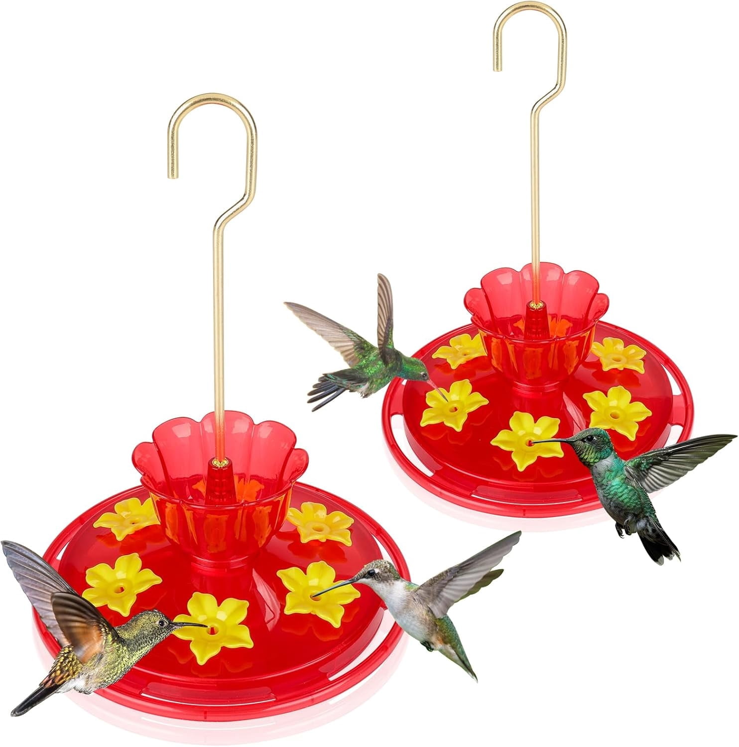 Hummingbird feeders for Outdoors Ant Bee Proof Leak-Proof Plastic ...
