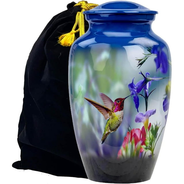 Hummingbird urn, Cremation Urn, Memorial Urn, Urn for Ashes, Urn ...