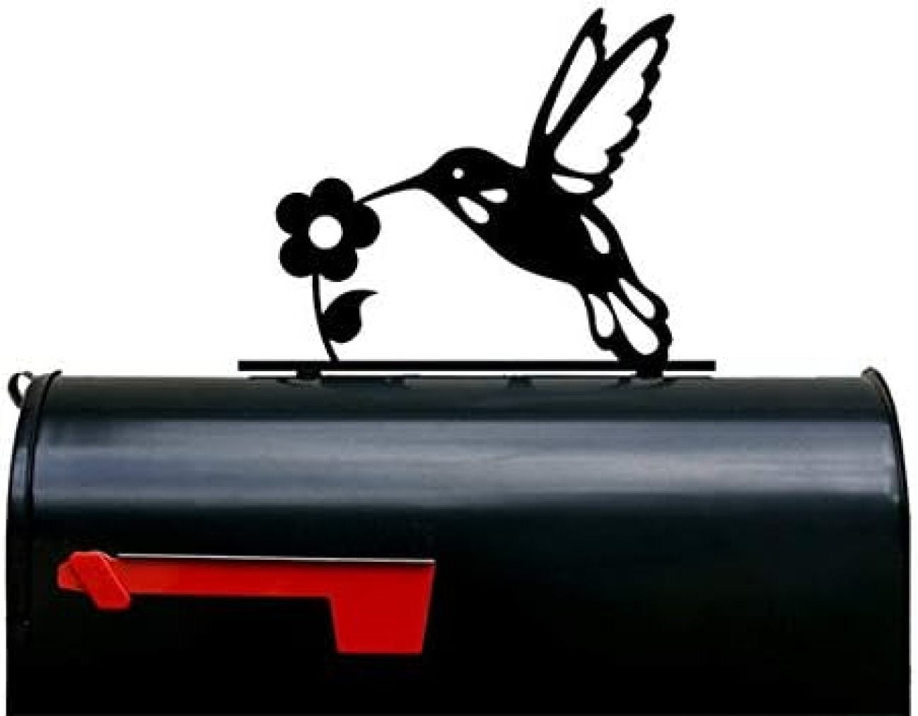 Hummingbird with Flower Metal Mailbox Topper/Sign - Walmart.com