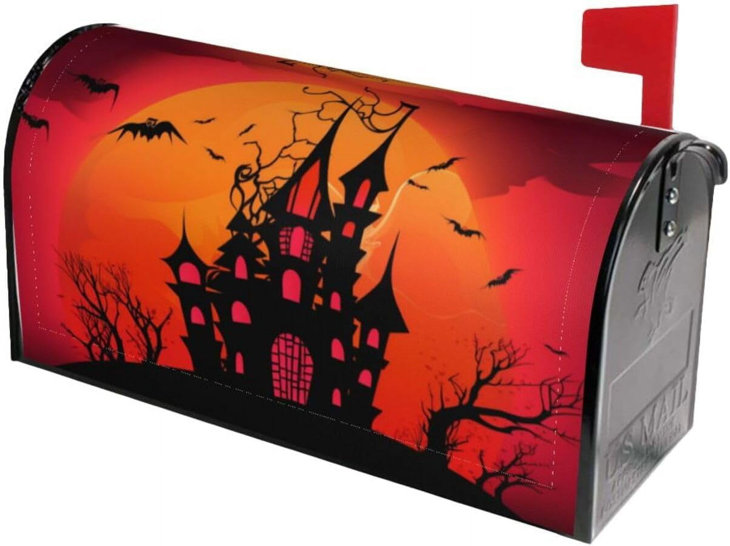 Hummingbirds Birds Spring Summer Red Flowers Blossom Mailbox Covers ...