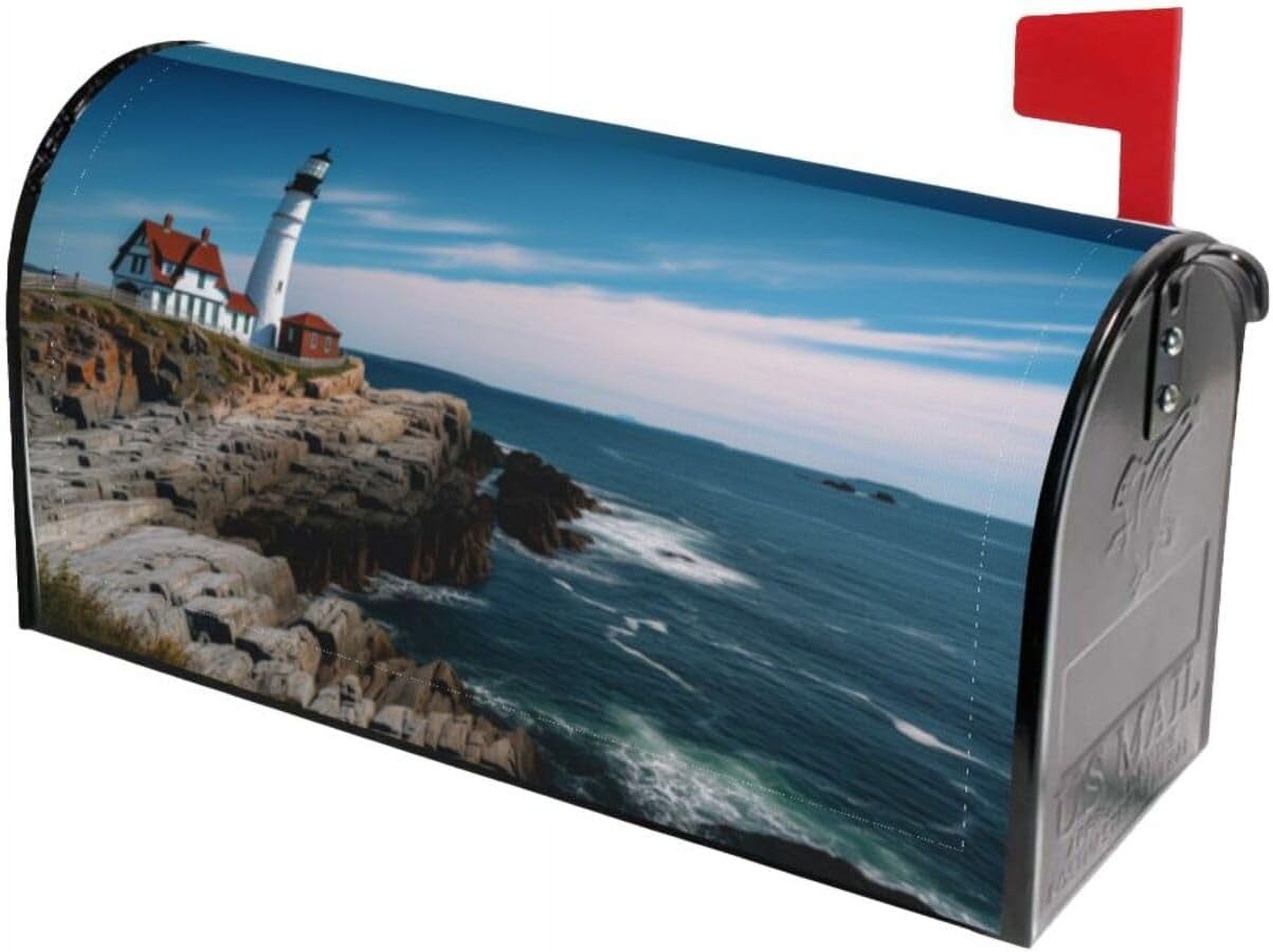 Hummingbirds Birds Spring Summer Red Flowers Blossom Mailbox Covers ...