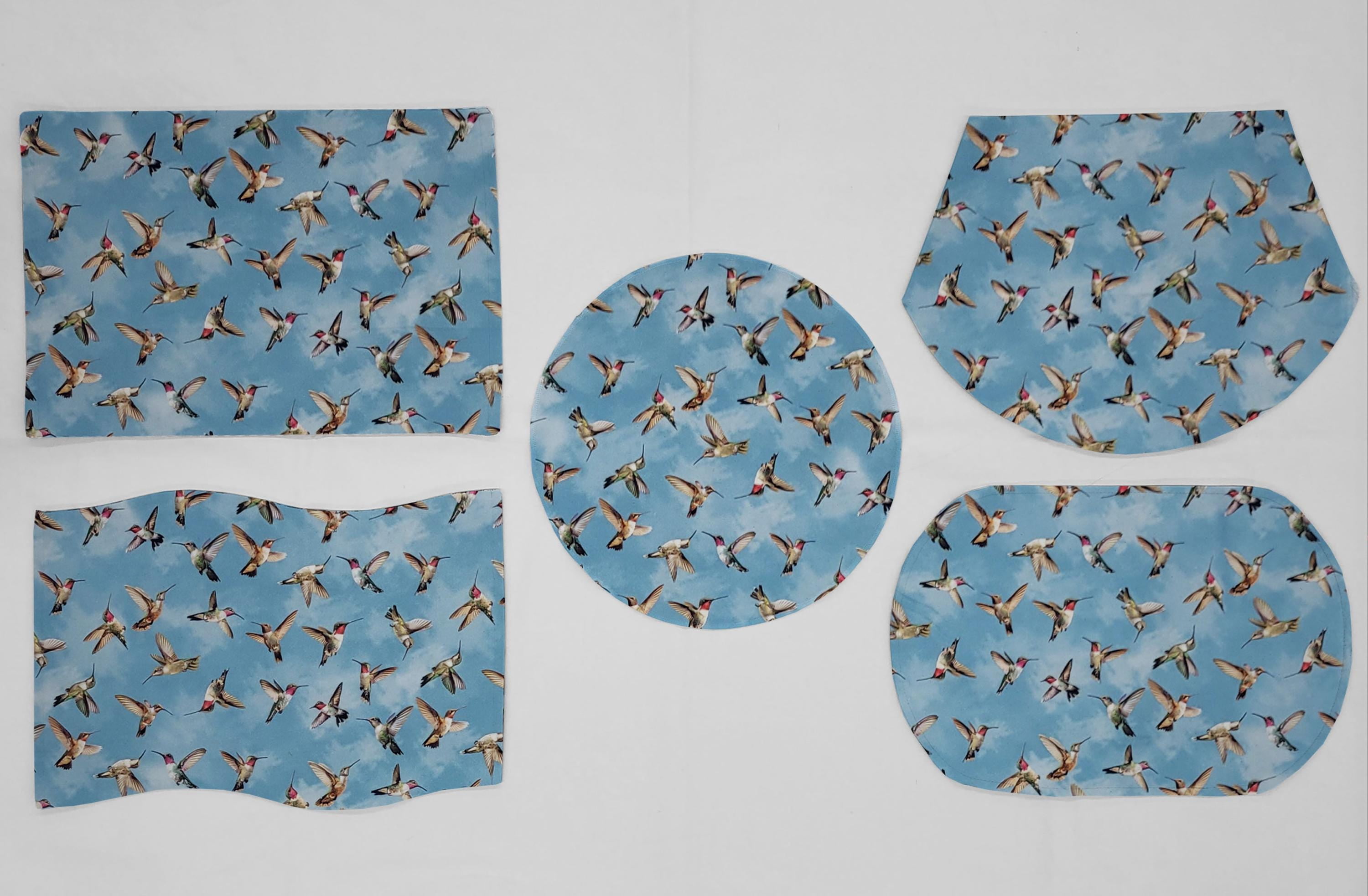 Hummingbirds Placemats by Penny's Needful Things (Wedge - Set of 4 ...