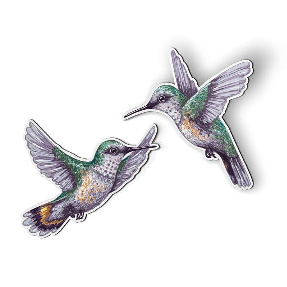 Hummingbirds Set - 3" each Magnets for Car Locker Refrigerator ...
