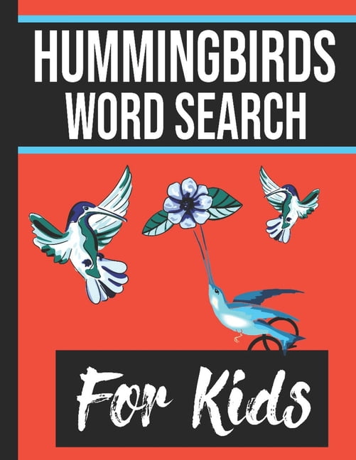 Hummingbirds Word Search for Kids: Sight Words Word Search Puzzles For ...