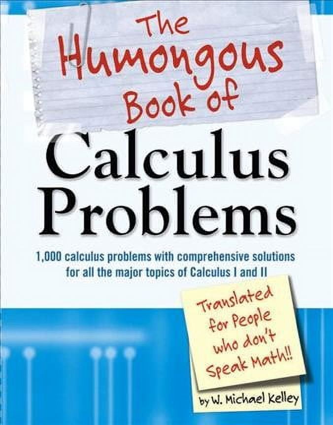 Humongous Books: The Humongous Book of Calculus Problems (Paperback ...