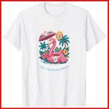 Humor Bags Packed Flaps Waxed Trip Cruise Summer Humorous Unisex T ...