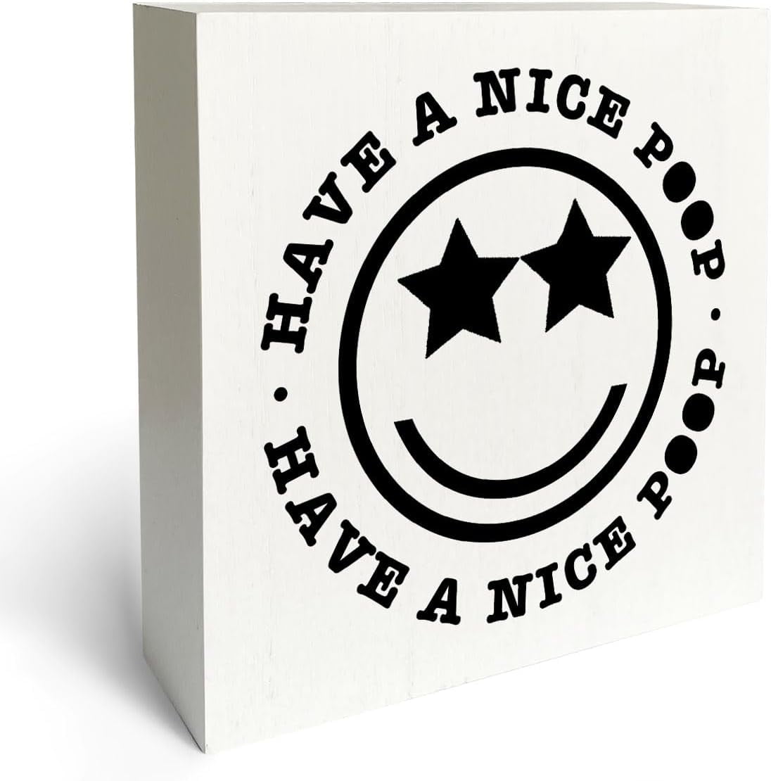 Humor Bathroom Decor Sign Guest Half Bathroom Decor Rustic Home Decor ...