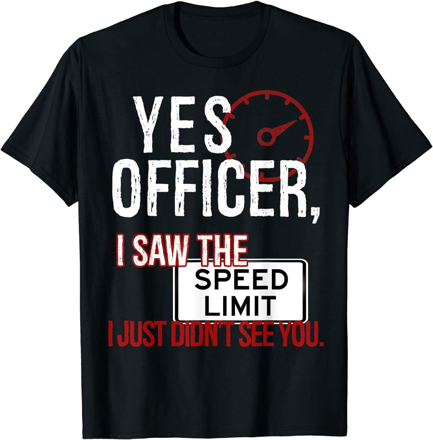 Humor Driver Police, Car Mechanic Gift Idea T-Shirt - Walmart.com