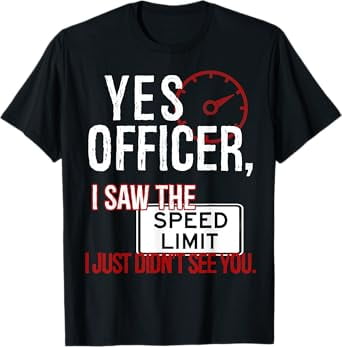 Humor Driver Police Mechanic Gift Car Mechanics T-Shirt - Walmart.com