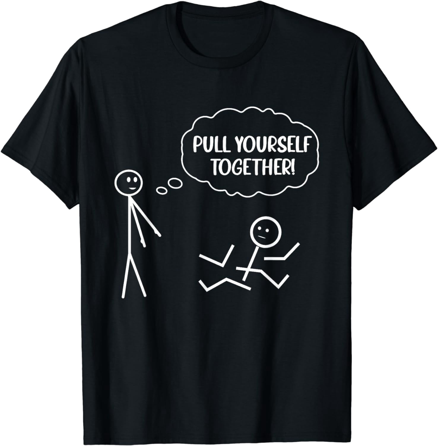 Humor Stick Man T-Shirt - Walmart.com