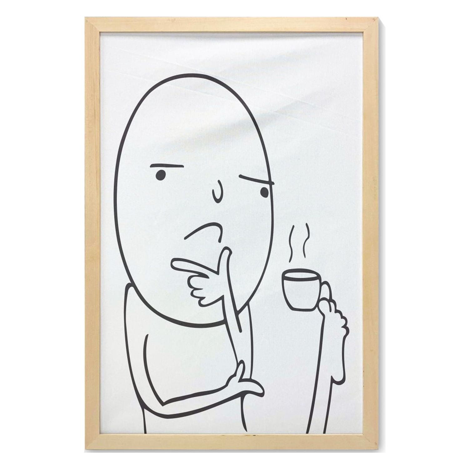 Drinking Coffee Meme Feet