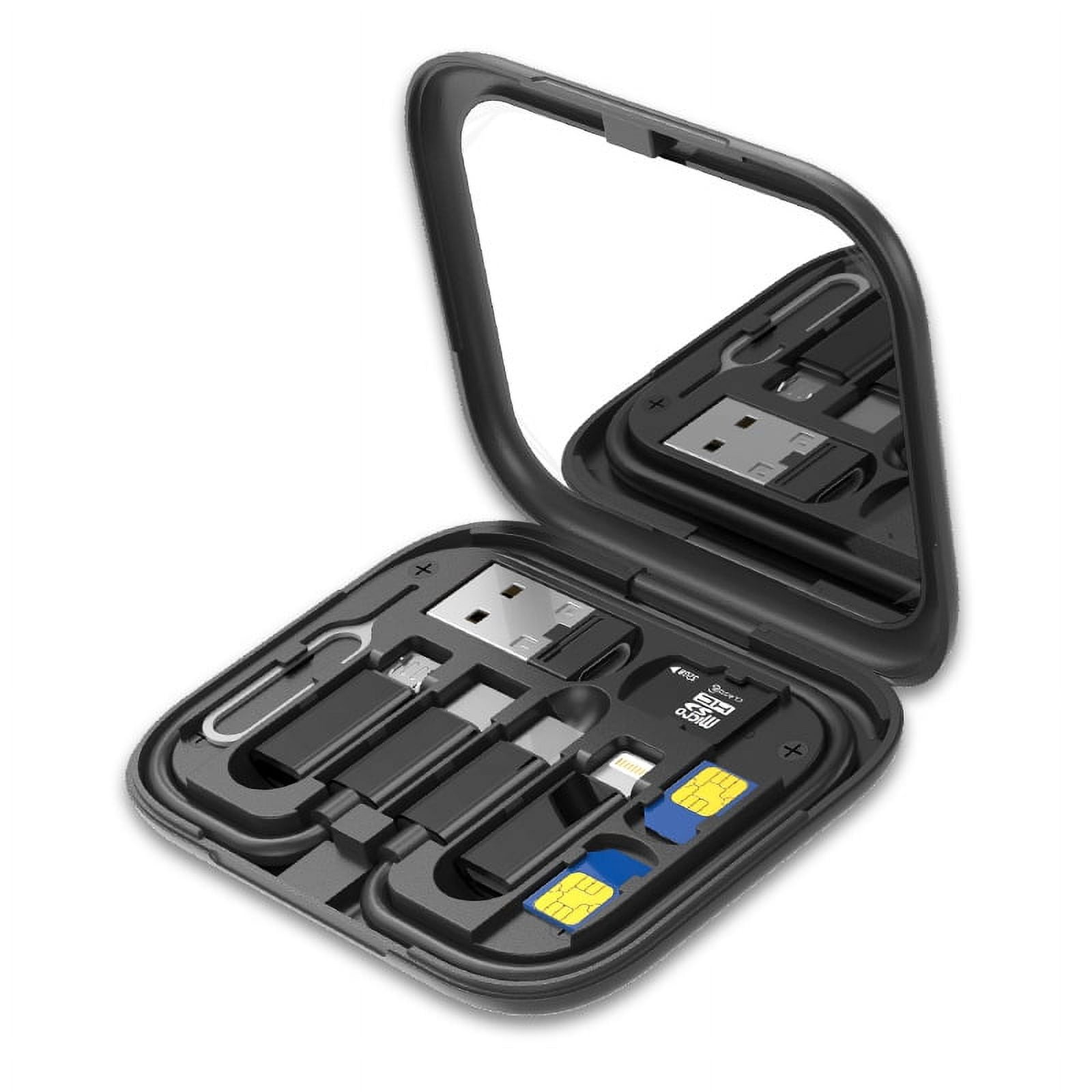 Humorous 9 in 1 Cable Case, 9 in 1 Cable Charger Case, 60w Fast Charge ...