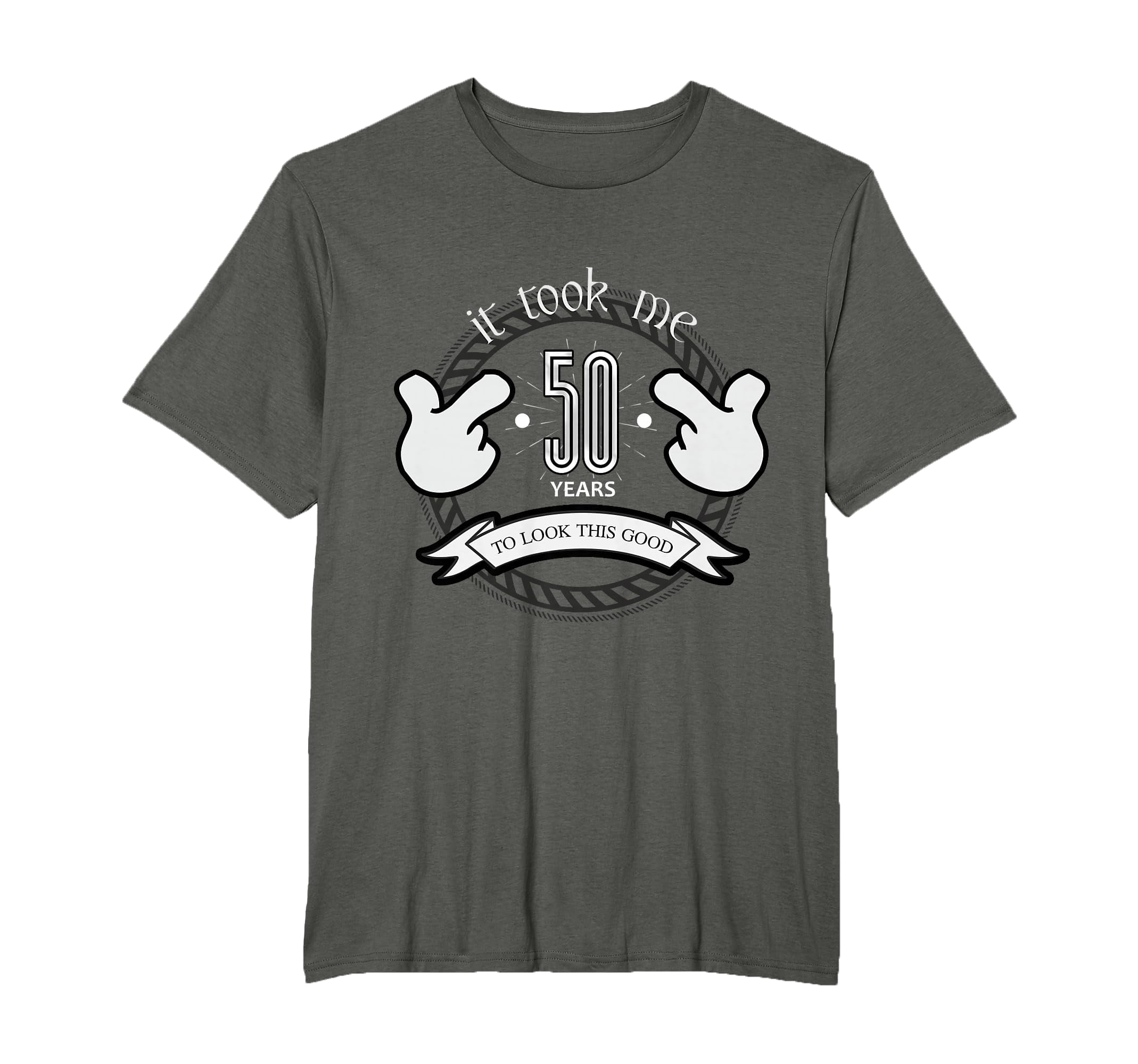 Humorous Cartoon Hands Milestone Age T-Shirt - Perfect Gift for ...