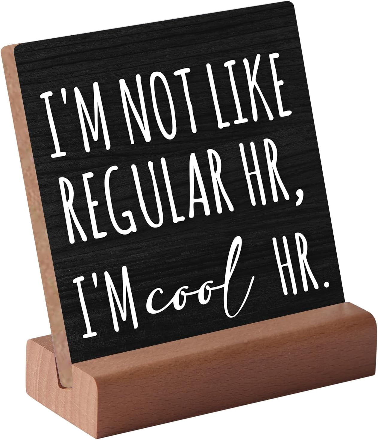 Humorous Human Resources Sign Gifts, Coworker Gift for Women Men, Funny ...