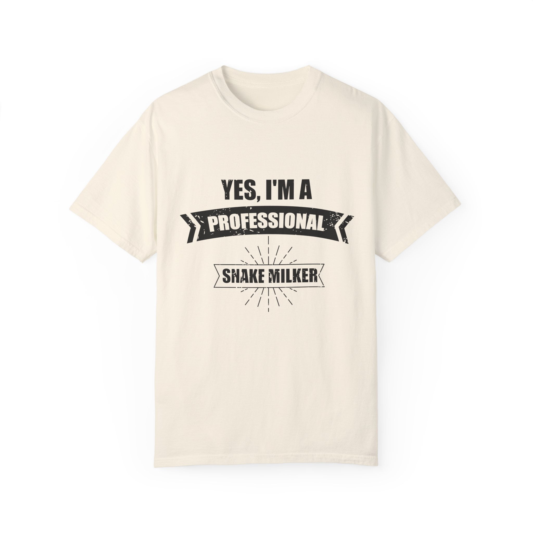 Humorous I'm a Professional Snakes Milker Reptile Enthusiast Hilarious ...