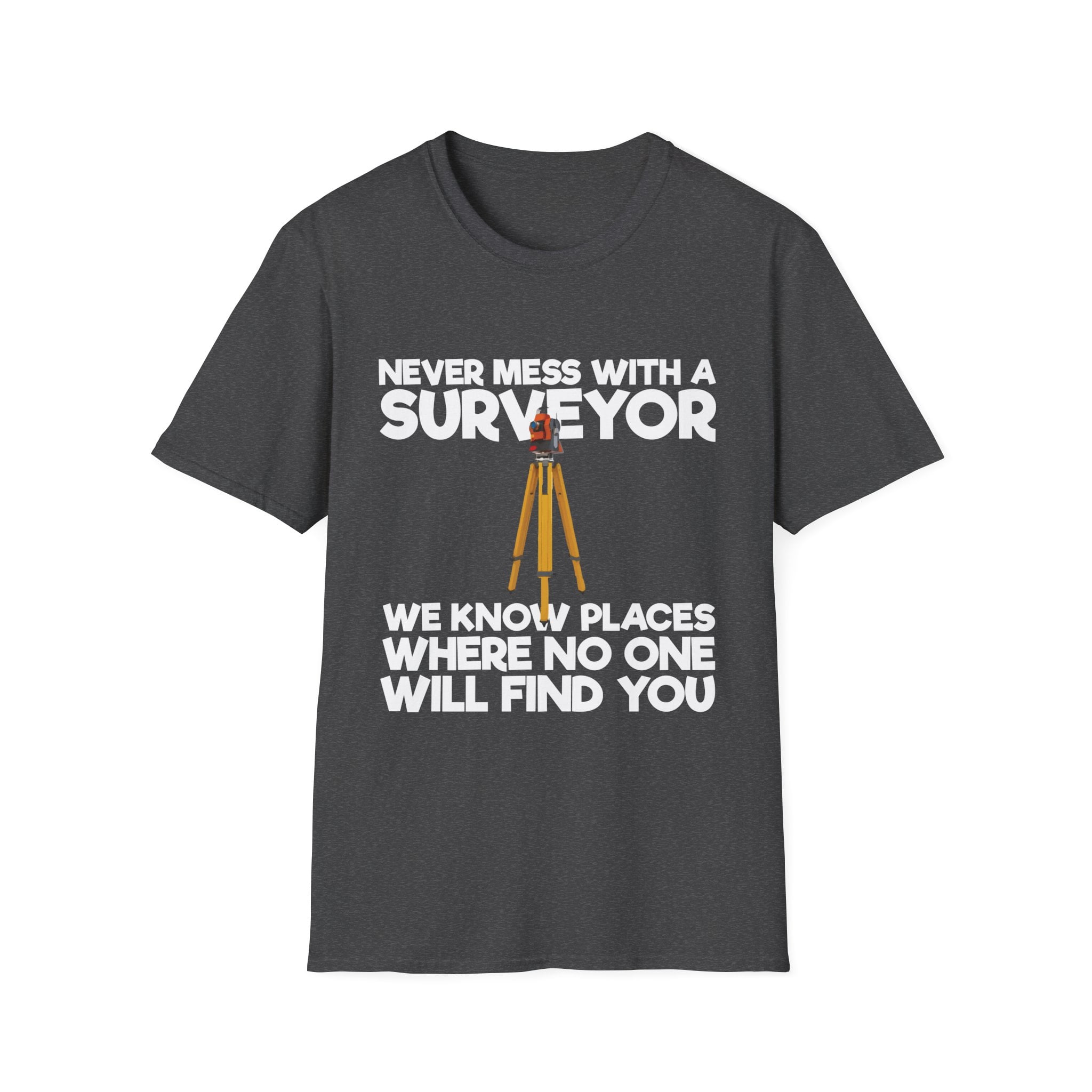 Humorous Land Surveyor Cartography Graphic Gift Cute Field Survey ...