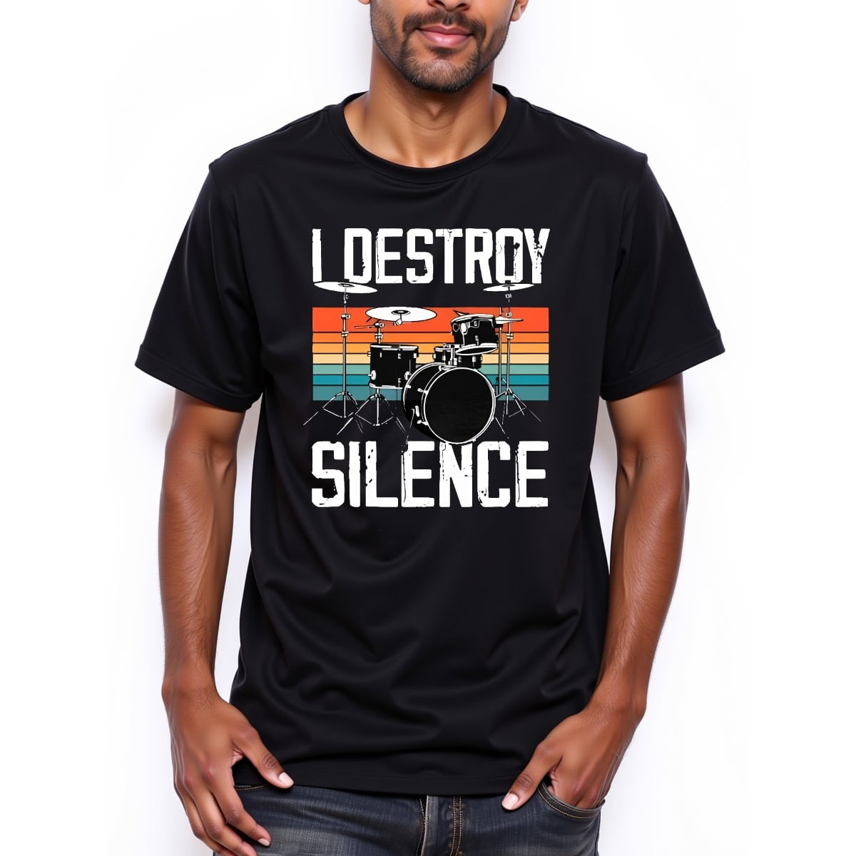 Humorous Musician Drums Electronic Synthesizers Enthusiast Novelty ...