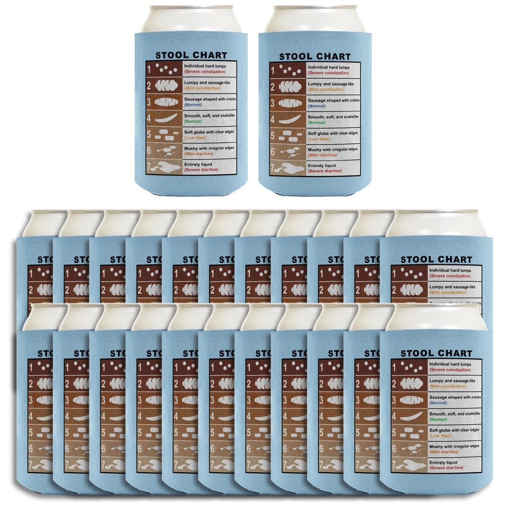 Humorous Nurse Gifts Nurse's Stool Chart Funny Doctor Gifts 24-Pack Can ...