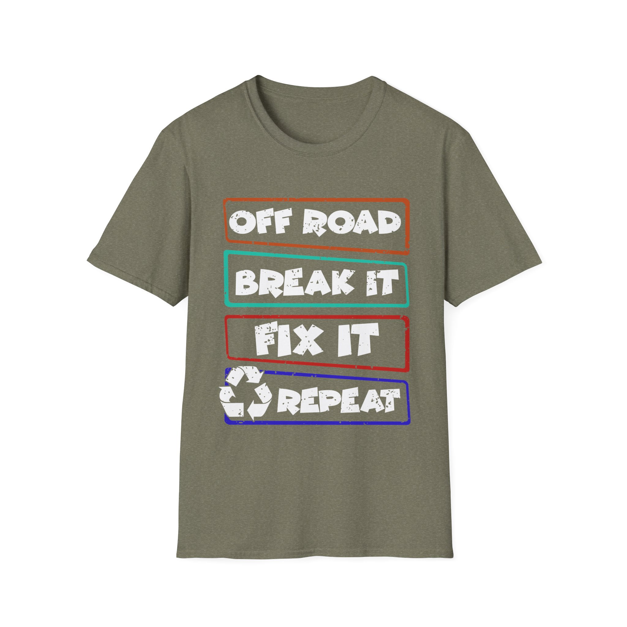 Humorous Off-Road Break It Out Door Motivating Motive Redo Novelty ...