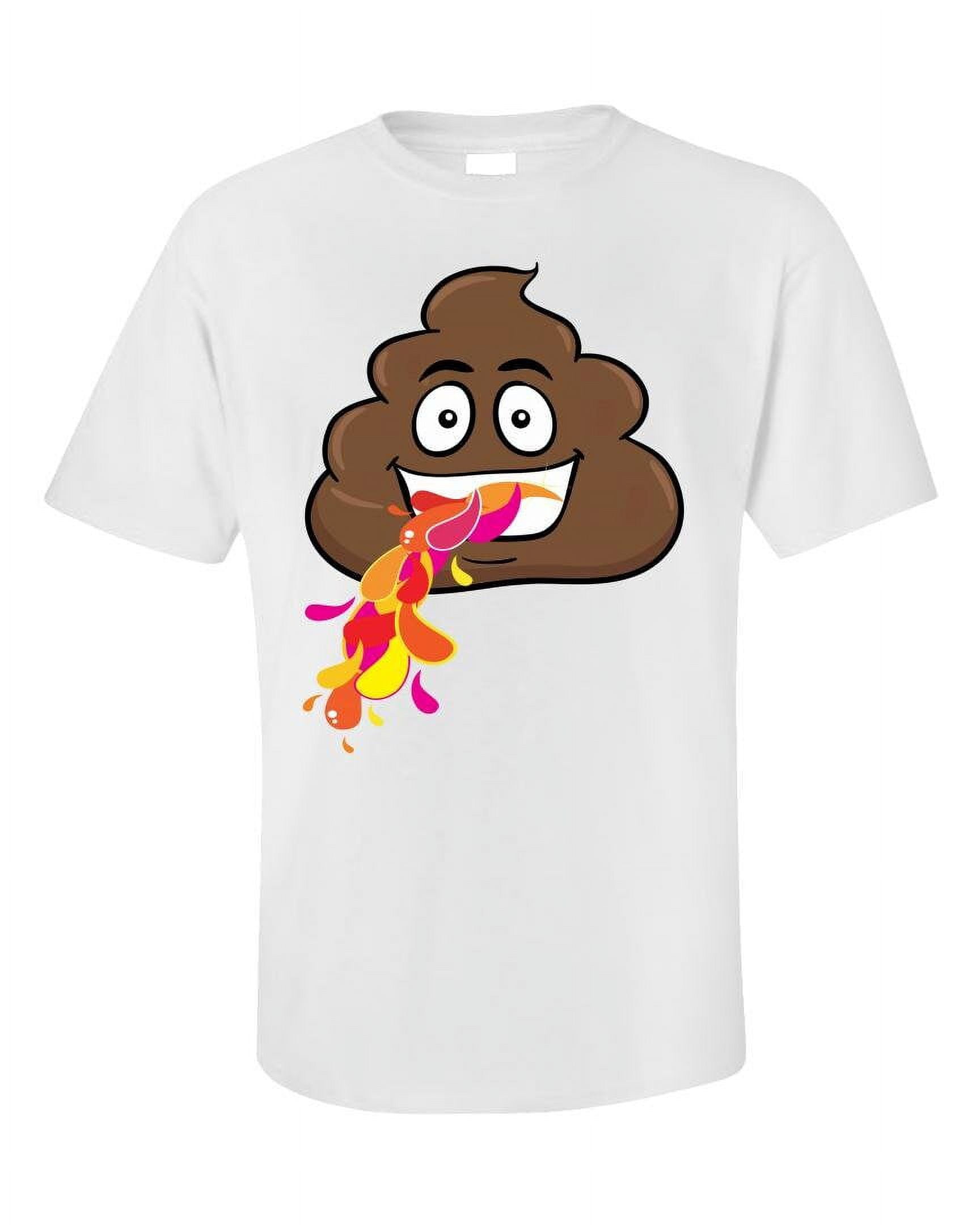 Funny Poop Graphic Tee for Men and Women ‚Äì Hilarious Gift Shirt ...