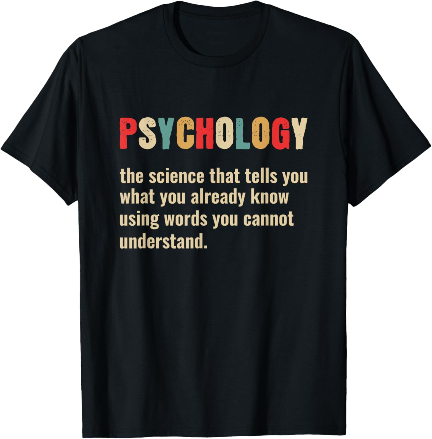 Humorous Psychology Definition Funny Psychologist T-Shirt - Walmart.com