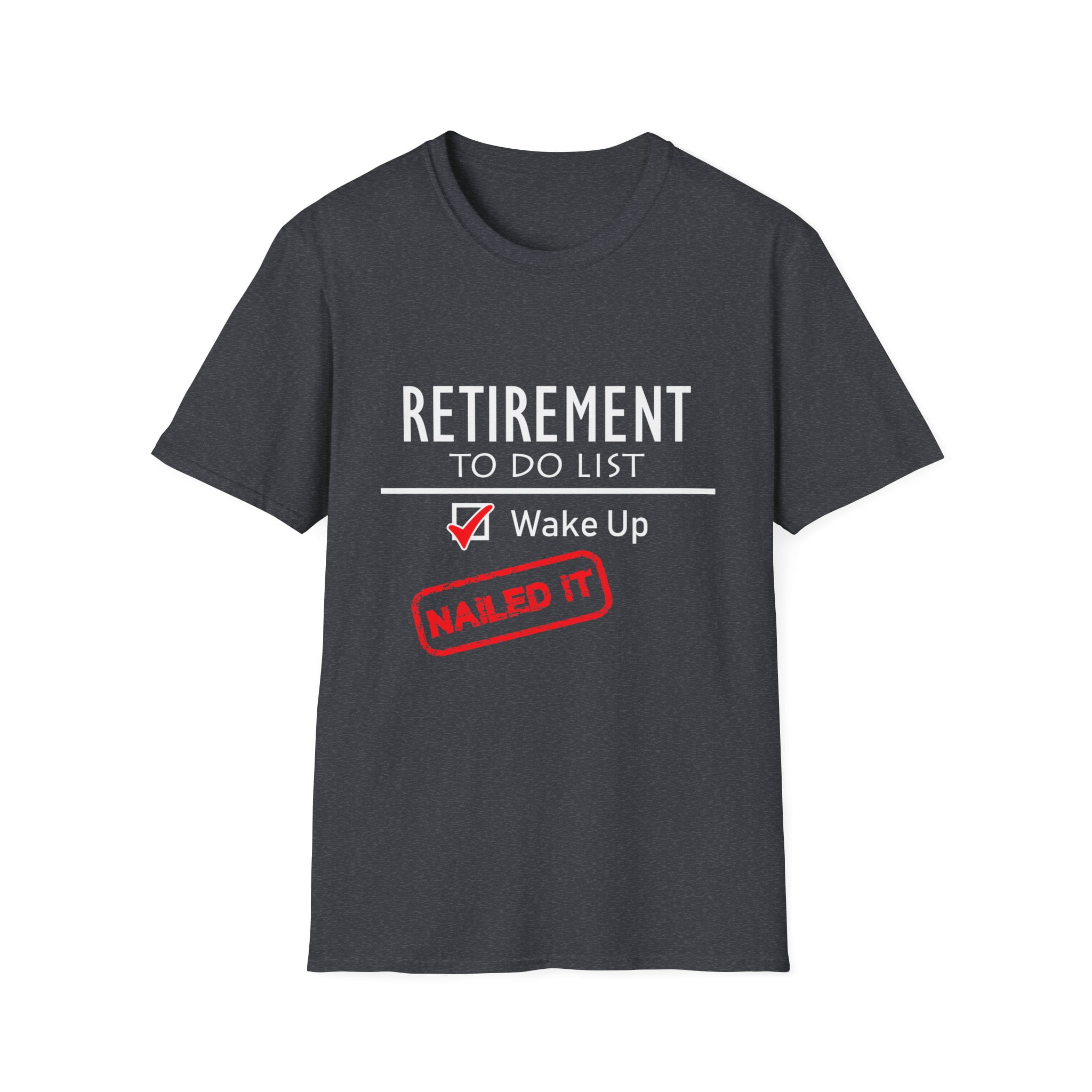 Humorous Retirement Retiree Employee Gift Funny To Do List Wake Up ...