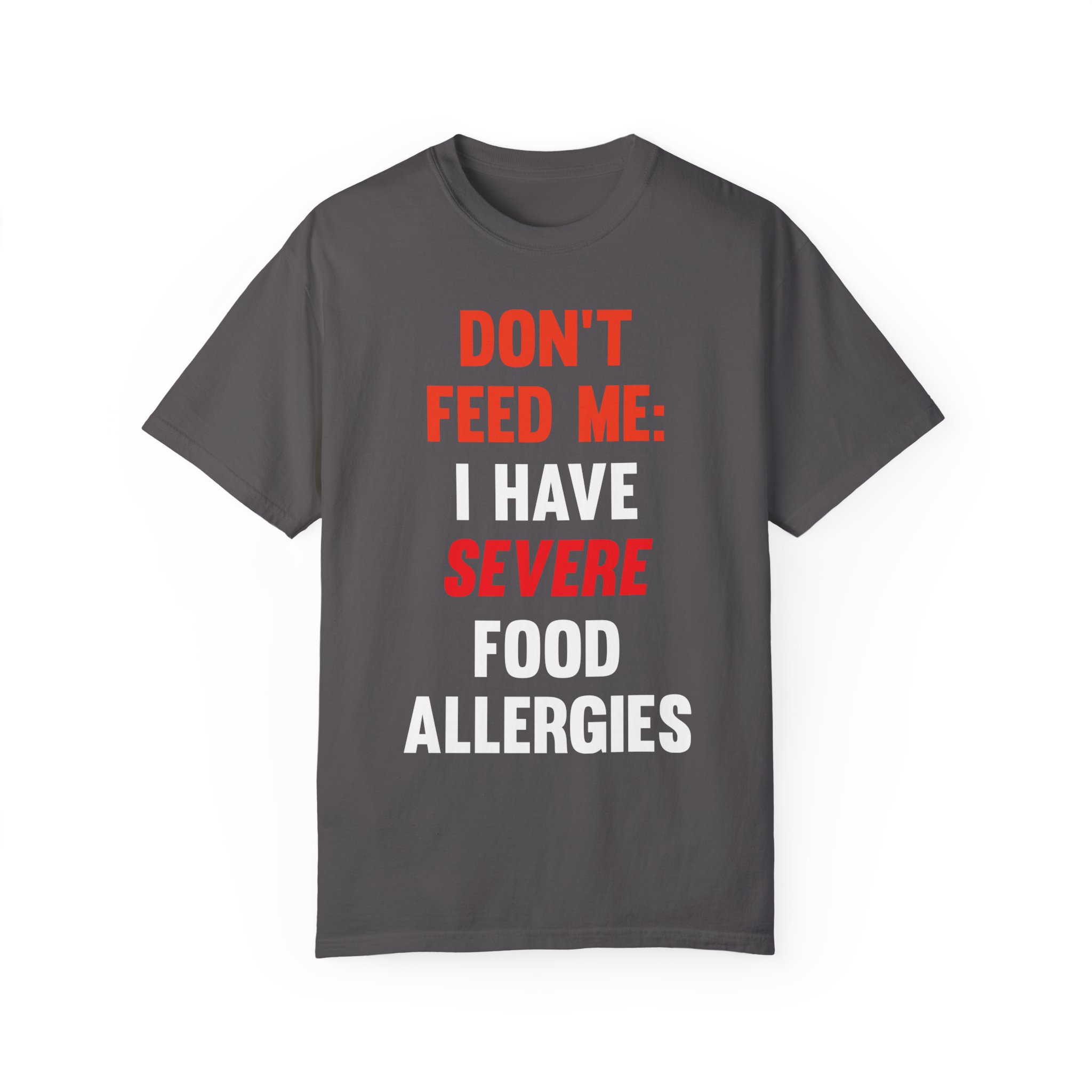 Humorous Severely Food Allergic Introverts Gift | Hilarious Foodie Gag ...