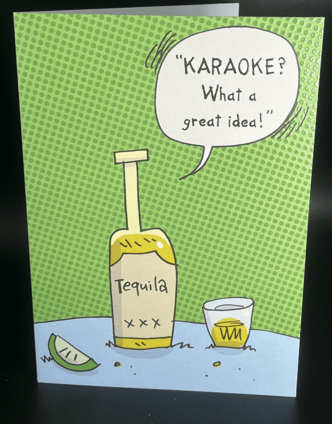 Humorous Tequila Birthday Greeting Card w/Envelope - Walmart.com