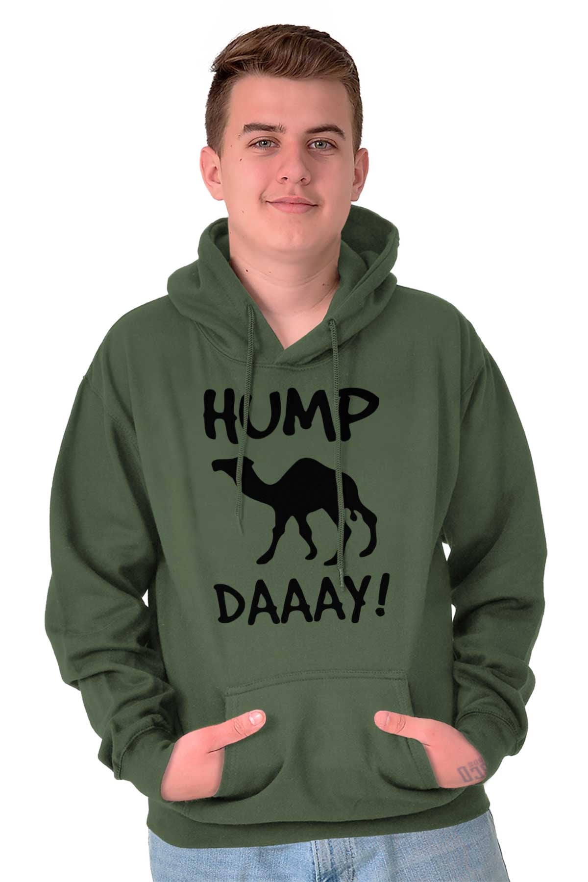 Hump Day Camel Wednesday Weekday Unisex Plus Size Hoodie Brisco Brands ...