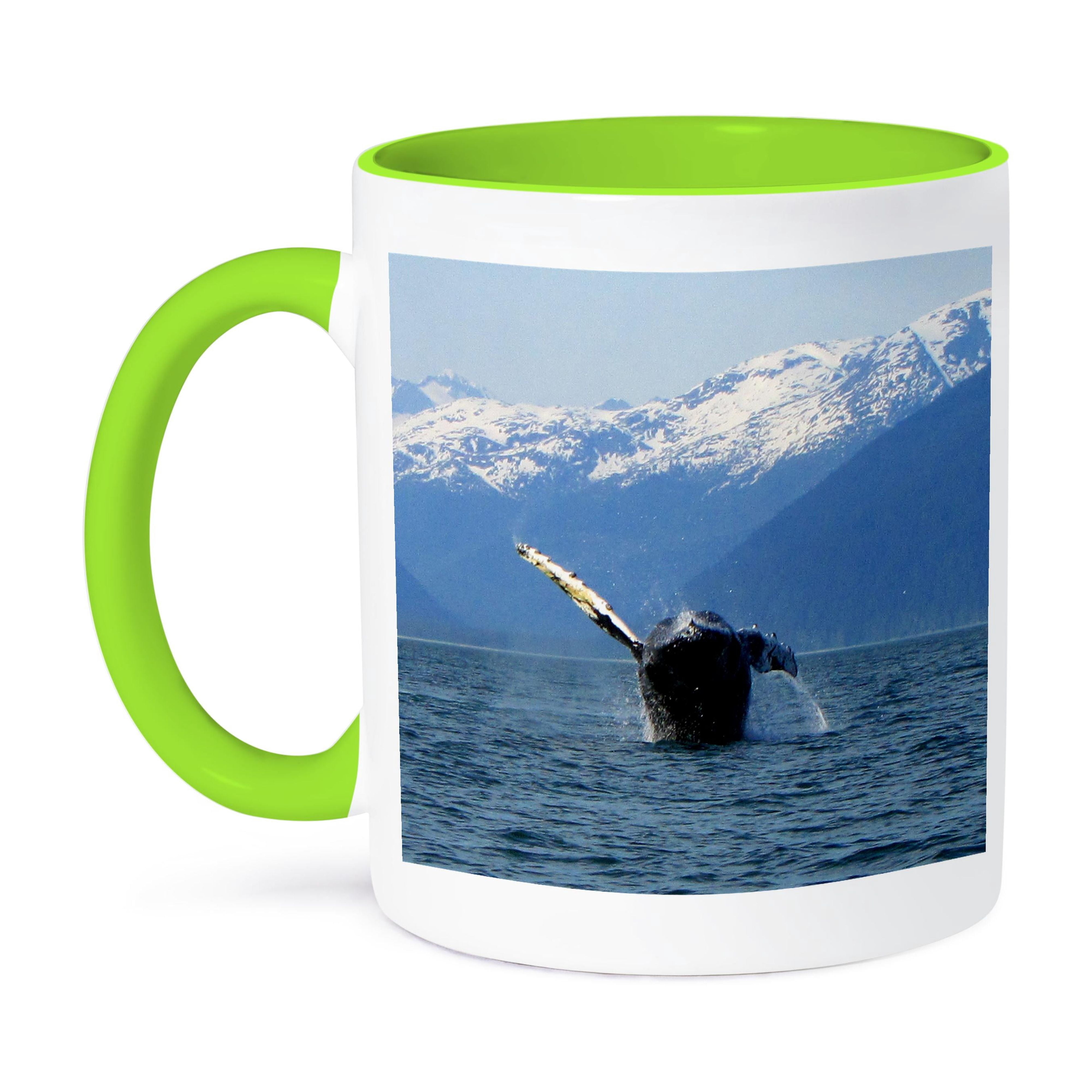 Humpback Whale About To Smash Into The Pacific Ocean In The Lynn Canal ...