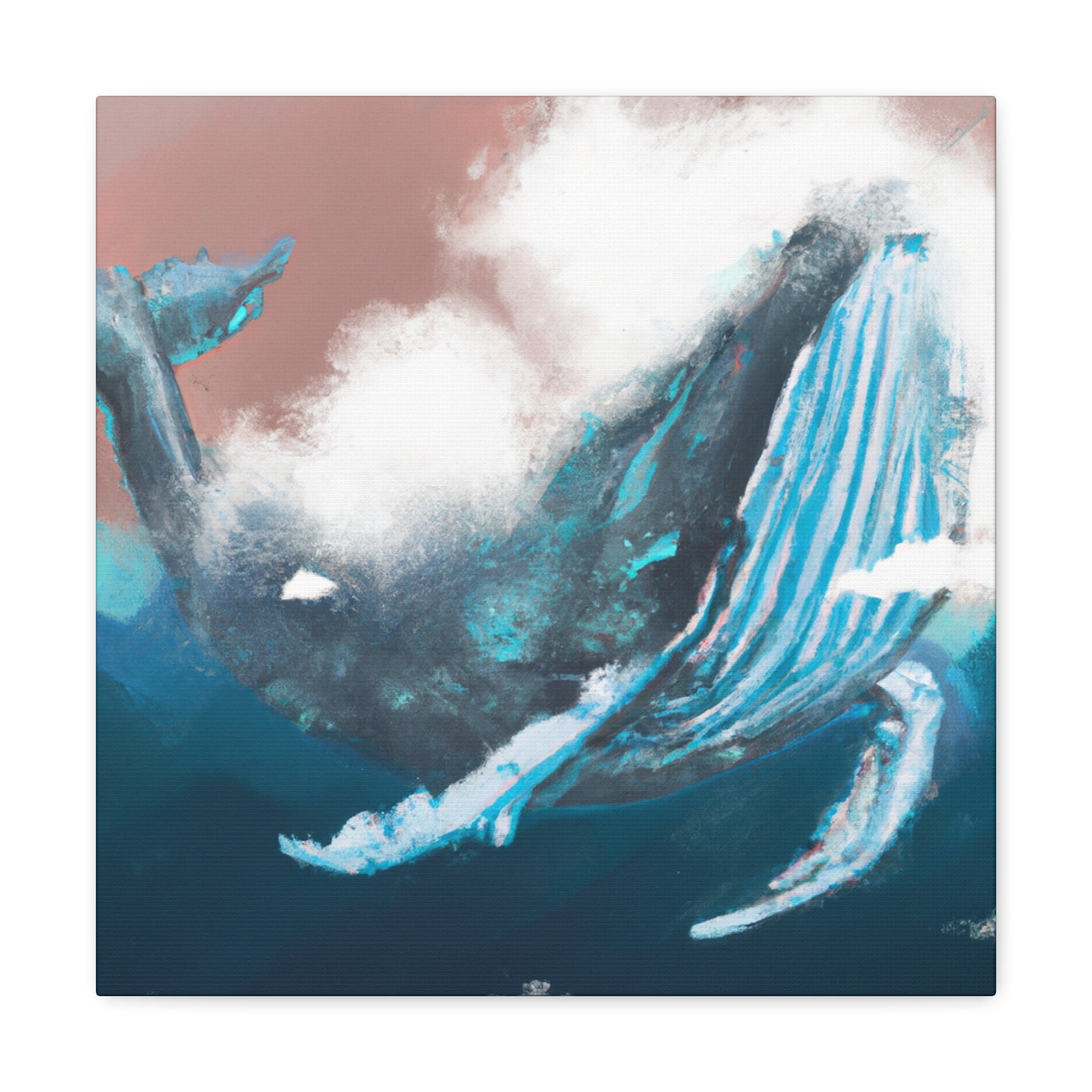 Humpback Whale Collage - Canvas - Walmart.com