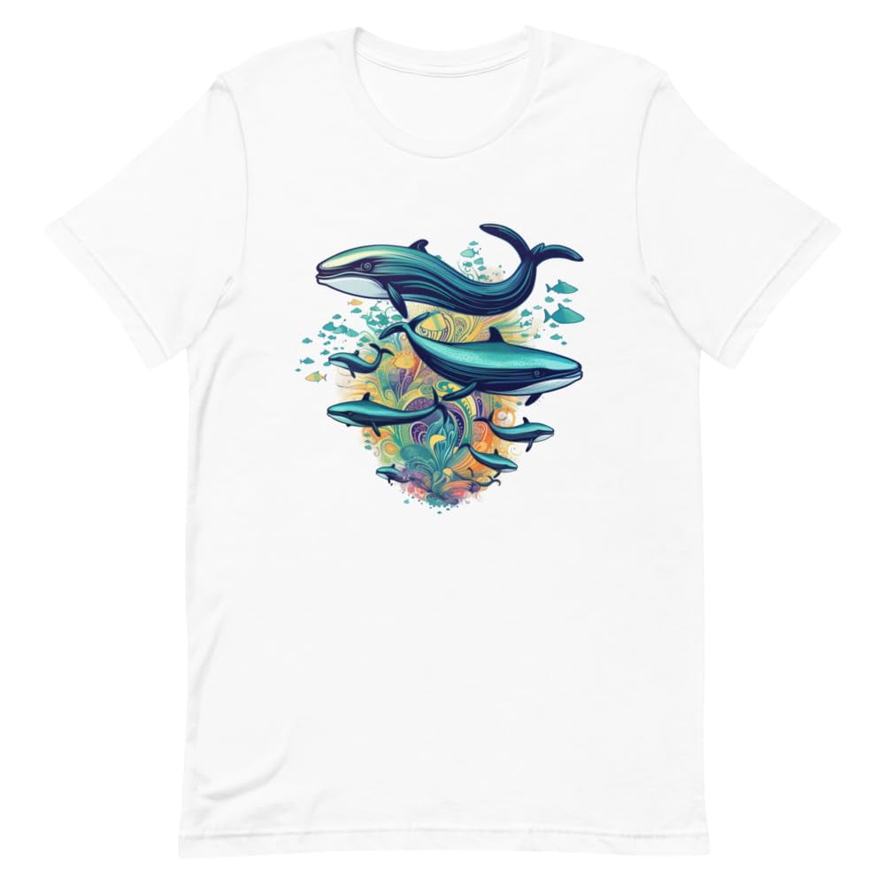 Humpback Whale Marine Sea T-Shirt - Walmart.com